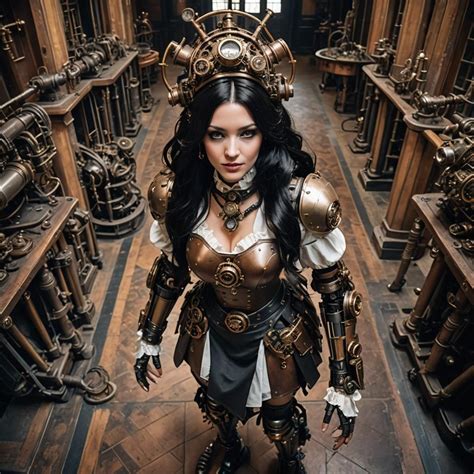 Steampunk Guardian Robot Ai Generated Artwork Nightcafe Creator