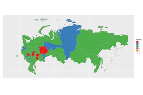 Clusterization Of Russian Regions According To Their Level Of