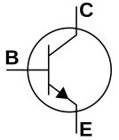NPN transistor. NPN structure. - Corelamps