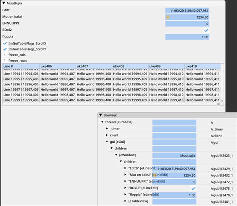 Large Tables · Issue 3572 · Ocornutimgui · Github