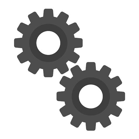 Premium Vector Cogs Icon Vector Image Can Be Used For Auto Racing