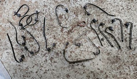 Audi 80 B2 Coupe Vw Golf Wiring Loom Cable Tie Clips Genuine £2500