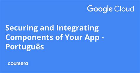 Securing And Integrating Components Of Your App Português Coursera