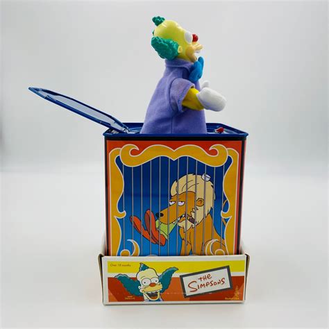 The Simpsons Krusty In The Box Jack In The Box 2002 Rocket Usa Mom