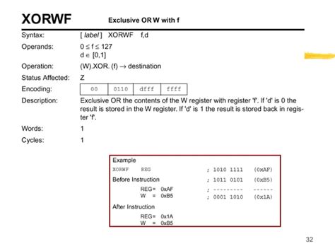Pic Instructionpdf Microprocessor Microcontroller Pdf
