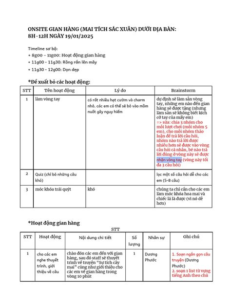 Onsite Gian Hàng Mai Tích Sắc Xuân Pdf