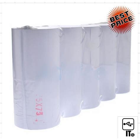 กระดาษบวกเลขปอนด์ 75x75mm 10ม้วน 1pack ประกัน สำหรับเครื่องคิดเงิน Shopee Thailand