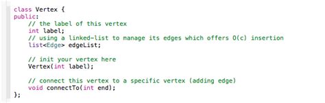 Can Someone Show Me How To Implement A C Graph Chegg Com