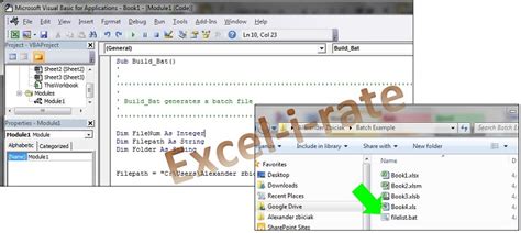 Vba To Publish A Batch File From Ms Excel Excel I Rate