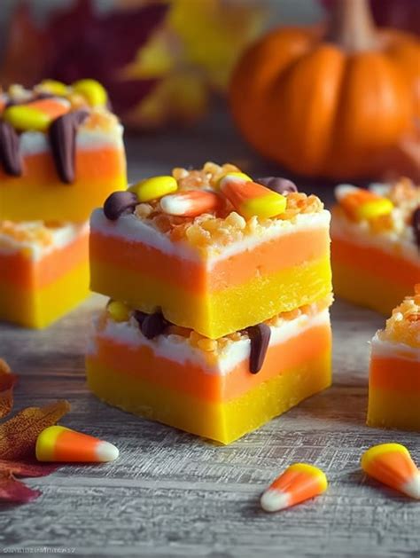 Healthy Candy Corn Bars Made Easy Recipe