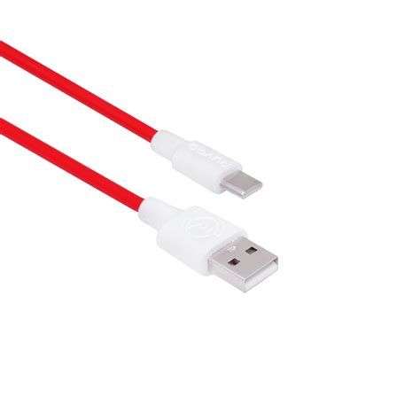 Type C Cable With Fast Charging And Data Transfer Red And White At Rs 28