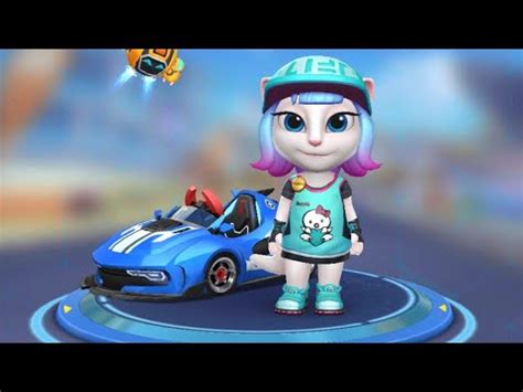 Talking Tom Karting Talking Angela New Outfit Unlocked Gameplay Android