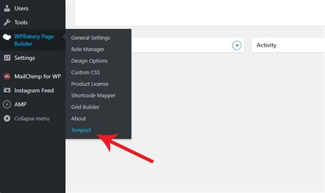 Export And Import Templates Wpbakery Page Builder By Tomiup Codecanyon