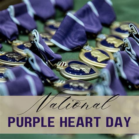We Recognize And Thank Our Purple Heart Recipients For Their Service