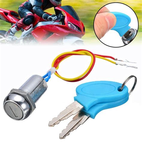 Universal Ignition Switch Lock Ignition Switch Key Vicedeal