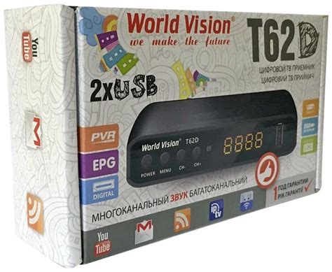 TV-тюнер World Vision T62D — купить по выгодной цене на Яндекс.Маркете