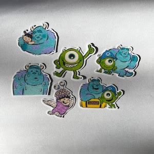 Monsters Inc Stickers Mike Wazowski Sticker Boo Sully Sticker