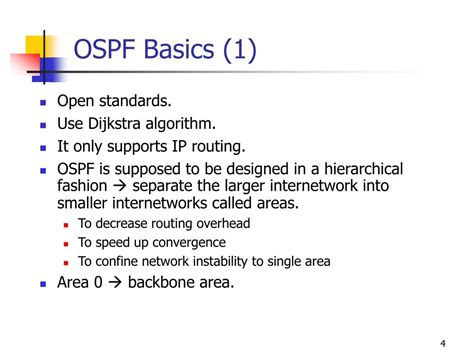 PPT Open Shortest Path First OSPF PowerPoint Presentation Free