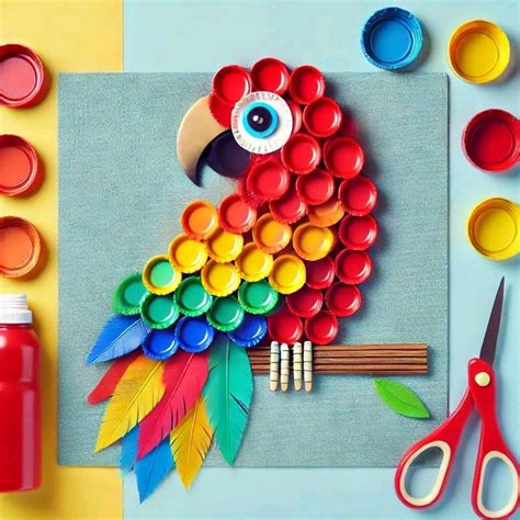 Como Hacer Figuras Con Tapas En 2025 Manualidades Manualidades