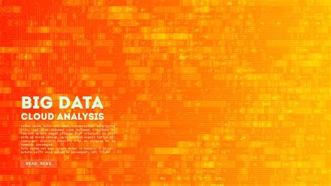 Big Data Visualization Futuristic Infographic Vector Image