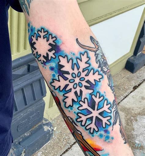 100 Snowflake Tattoo Ideas For Your Winter Ink Art And Design