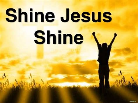 Let Jesus Shine Of Light Decorations