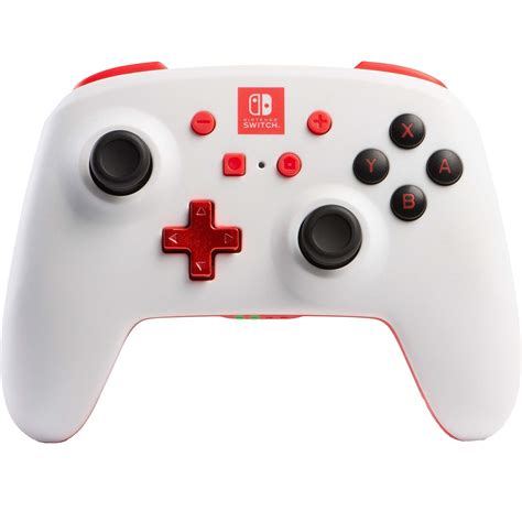 Controller Enhanced Wireless Switch Controller Alb Cu Rosu Pentru Controller Enhanced Wireless Switch Controller Alb Cu Rosu Pentru