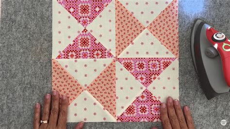 How To Make An Hourglass Quilt Block Diy Joy