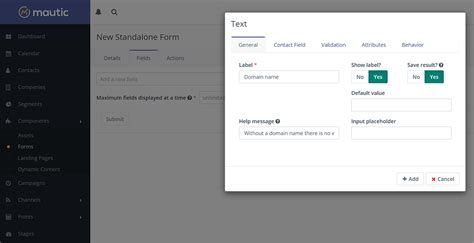 How To Validate Values In Mautic Forms Components Forms Product