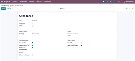 Work Entries Management With Odoo Payroll Module