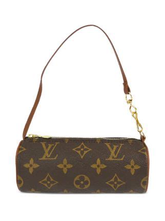 Louis Vuitton Pre Owned 1990 2000s Papillon Shoulder Bag Brown Farfetch
