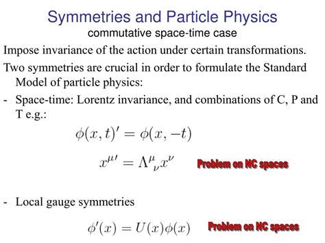 Ppt Phenomenology Of A Noncommutative Spacetime Powerpoint