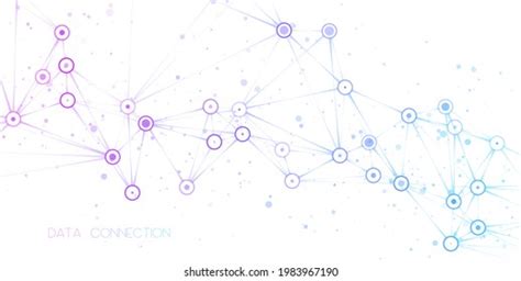 Abstract Polygonal Space Background Connecting Dots Stock Vector Royalty Free 1983967190
