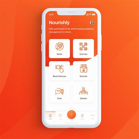App Home Screen Design Template