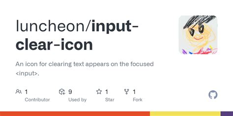 GitHub Luncheon Input Clear Icon An Icon For Clearing Text Appears On The Focused