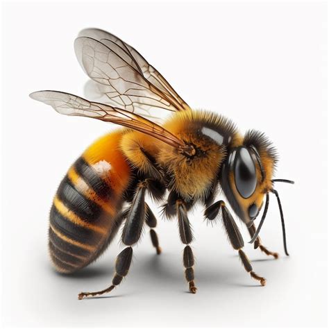 Premium Ai Image Honey Bee Created With Generative Ai Technology