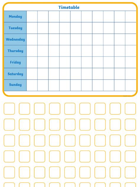 T C 079 Editable Mini Additional Visual Timetable Cards Ver 8 1 Pdf