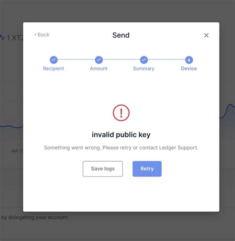 Cannot Send Xtz Invalid Public Key Tezos Anyone Have This Issue Rtezos