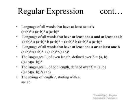 Regular Expression Examplespptx