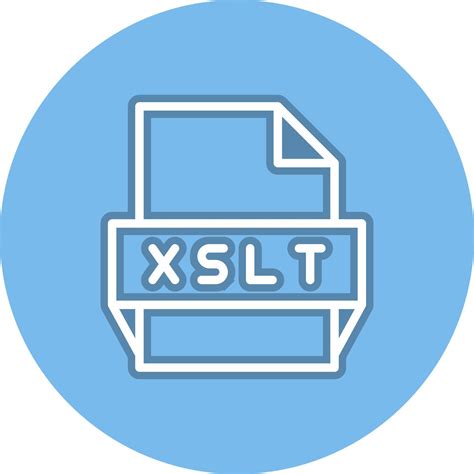 Xslt File Format Icon 15824005 Vector Art At Vecteezy