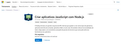 Curso Grátis De Nodejs Da Microsoft Que Todo Desenvolvedor Precisa