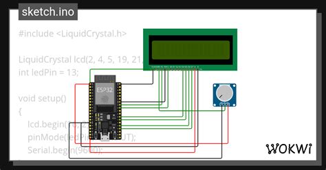 Input Message Lcd Wokwi Esp32 Stm32 Arduino Simulator