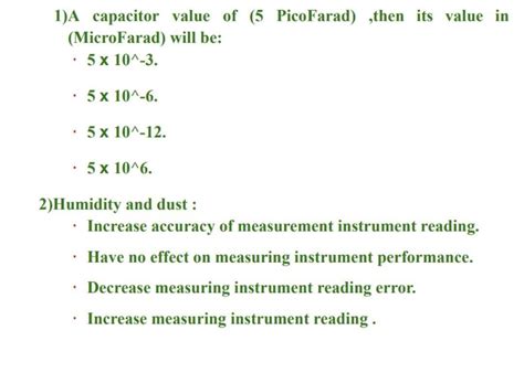 Solved 1 A Capacitor Value Of 5 Picofarad Then Its Value