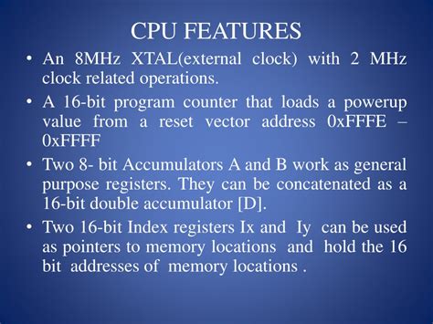 Ppt Introduction To Mc68hc11 Microcontroller Powerpoint Presentation