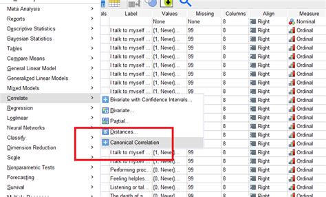Plotting A Canonical Correlation Analysis In Spss 27 Researchgate