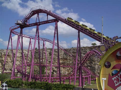 Six Flags Fiesta Texas Superman Rattler And More