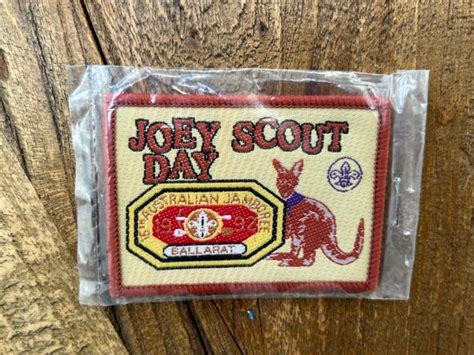 Vintage Patch Scouts Patches Australia 1992 Joey Gem
