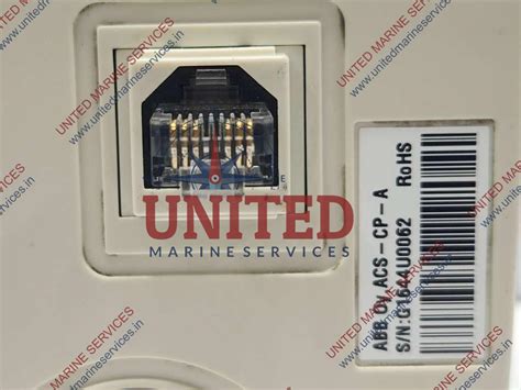 Abb Acs Cp A Control Panel Keypad United Marine Services