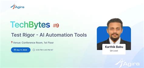 agira technologies on linkedin techbytes aiinqa automationtesting