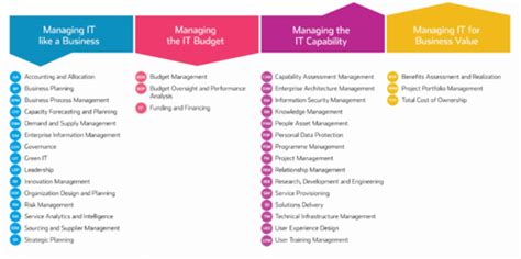 It Capability Maturity Framework It Cmf Cio Wiki